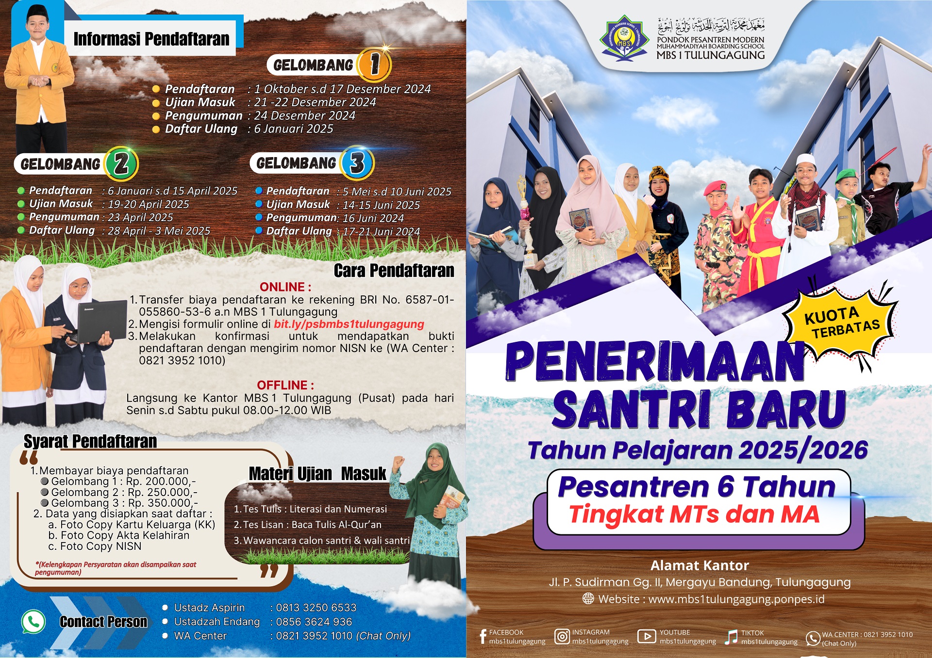 Brosur PSB – PPM MBS 1 TULUNGAGUNG